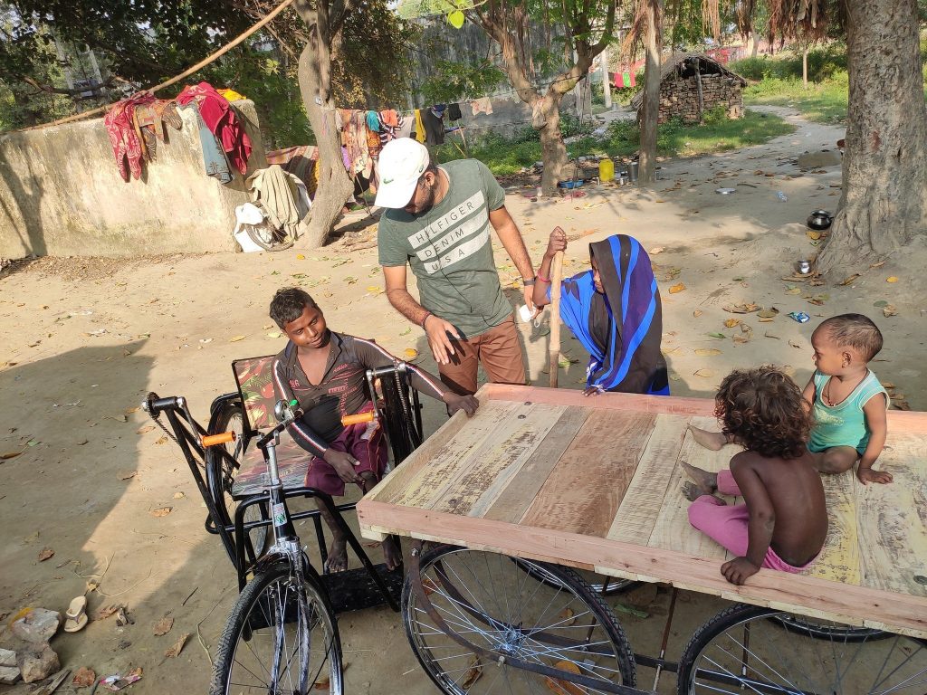 His Motto: Reach out to Needy and Helpless