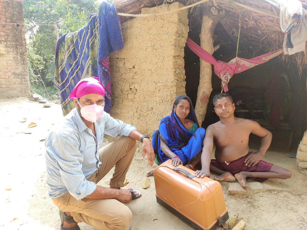 His Motto: Reach out to Needy and Helpless