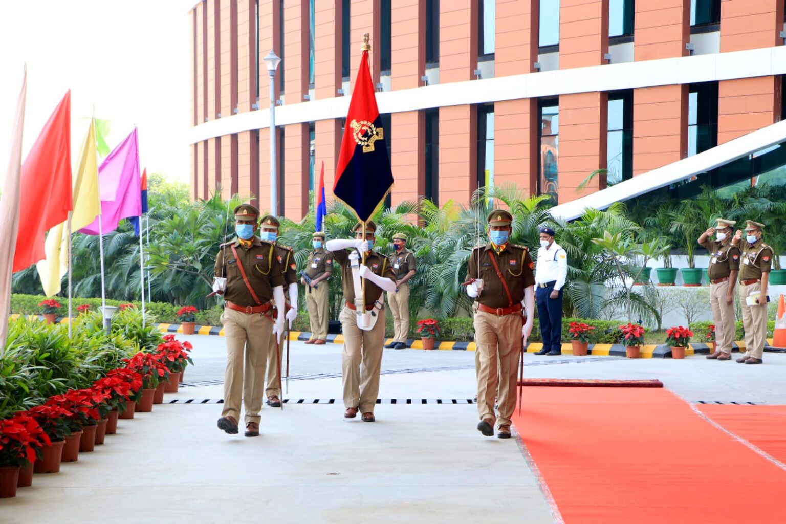 Police Flag Day Celebrated at Police Headquarters, Lucknow
