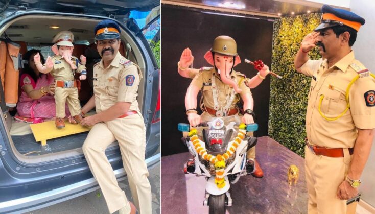 Meet the Man Behind Mumbai’s Famous Police Bappa - https ...