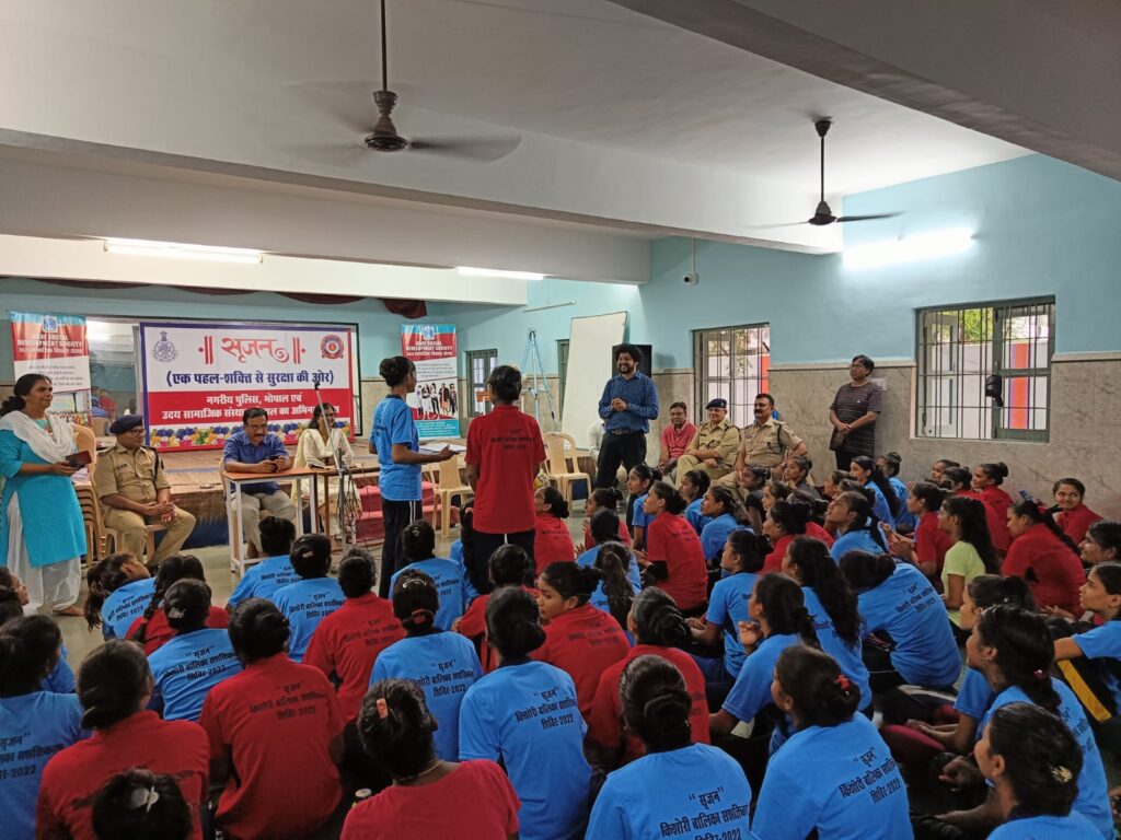 Gifting a Purpose in Life to Adolescent Girls in Slums of Bhopal