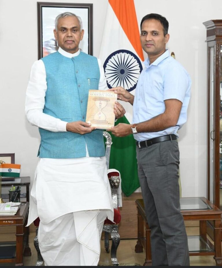 IAS Nitin Sangwan Pens Modern History Book for UPSC Aspirants