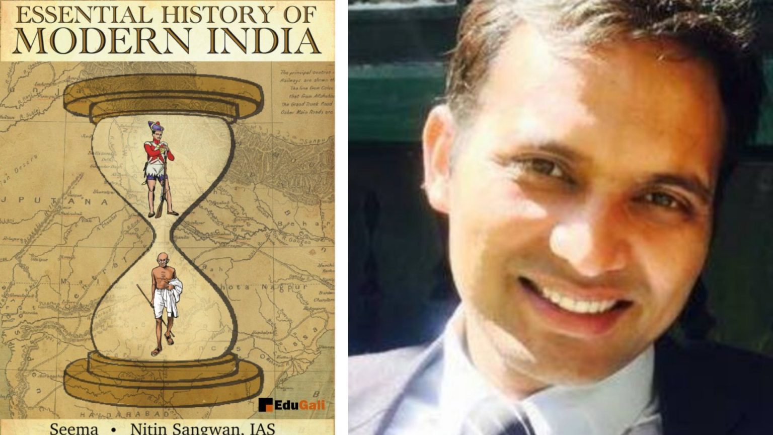 IAS Nitin Sangwan Pens Modern History Book for UPSC Aspirants