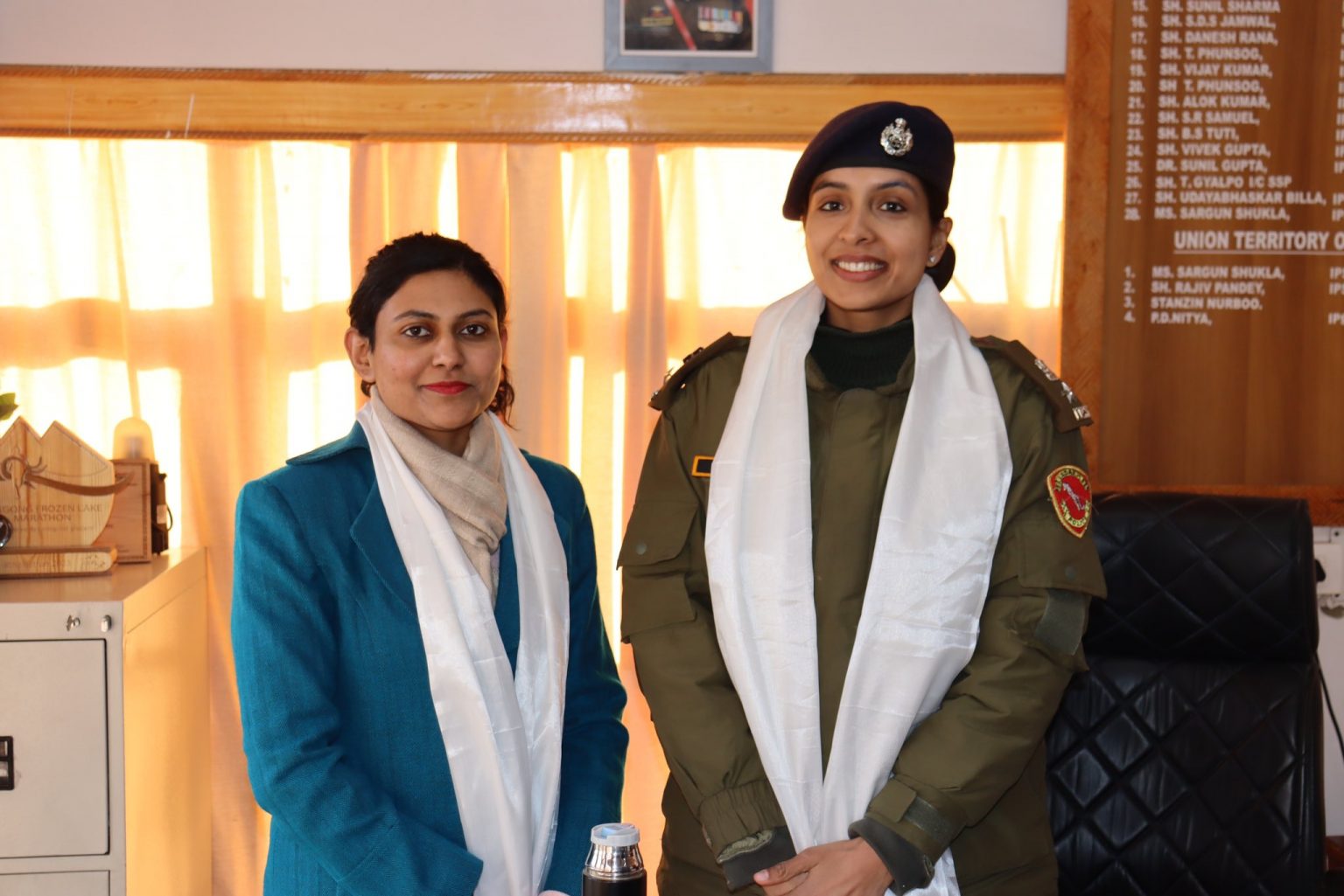 IPS Shruti Arora Takes Charge as SSP, Leh