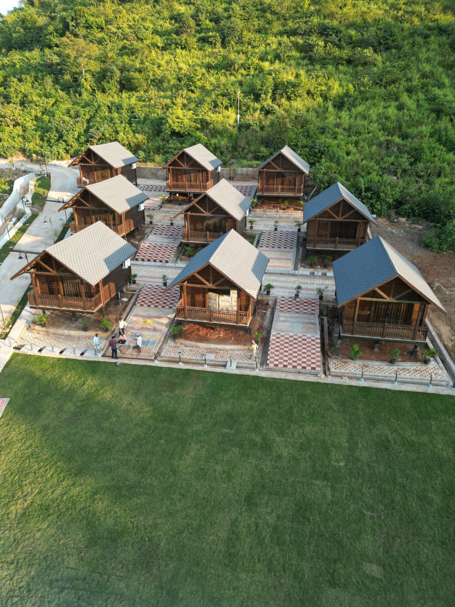 Massanjore’s Eco Cottages Built with Spruce, Pine, & Fir!