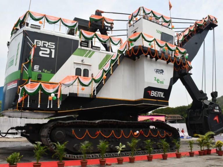 BEML Unveils India’s Largest Indigenous Electric Rope Shovel, Boosting Aatmanirbhar Bharat in ...