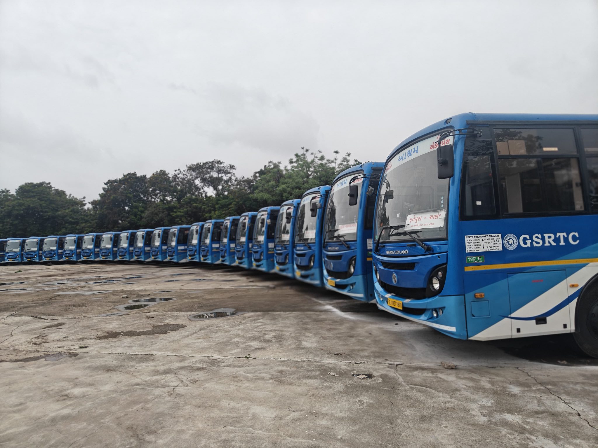 Gujarat Boosts Public Transport with 151 New Buses Flagged Off by CM ...
