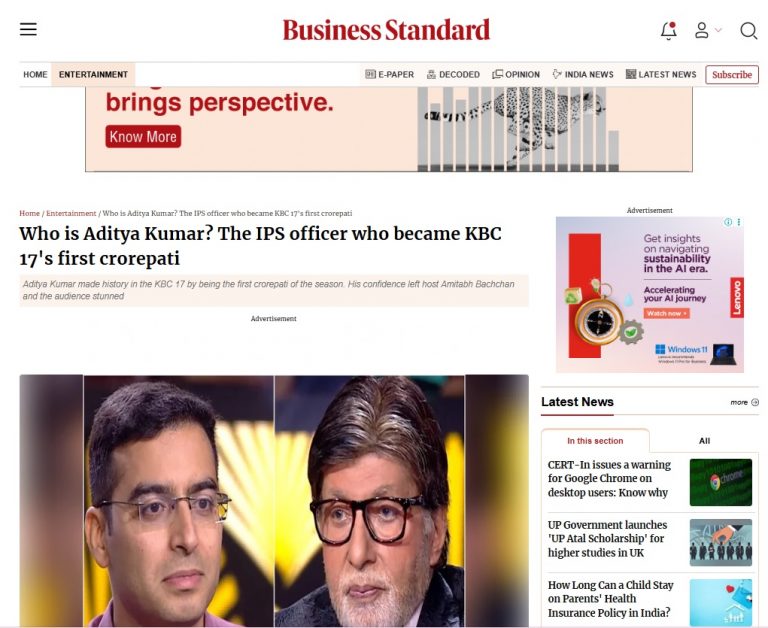 Mistaken Identity Causes Discomfort To This Punjab Cadre IPS Officer ...