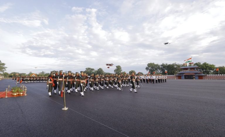 Passing Out Parade at OTA Gaya, Commissions 207 New Officers into ...