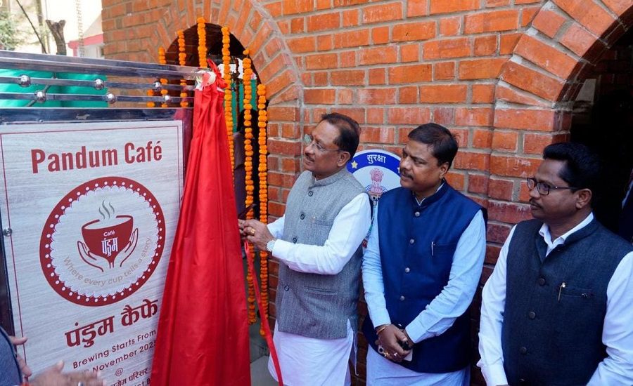 Chhattisgarh CM Vishnu Deo Sai Inaugurates ‘Pandum Cafe’ in Jagdalpur ...